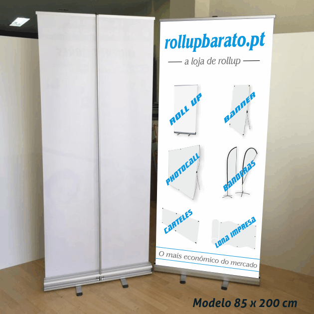 roll-up de qualidade económica - roll up barato - rollup PREMIUM